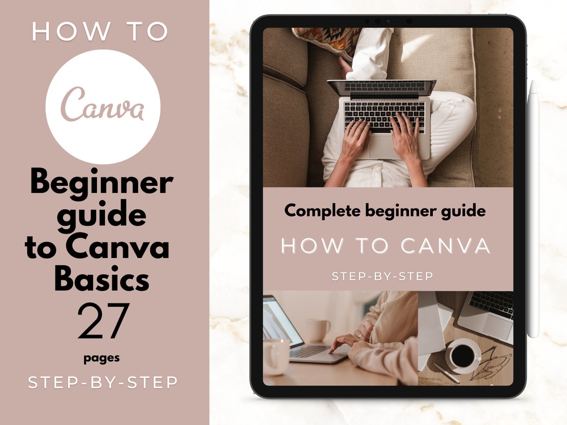 How to Use Canva Beginner BASIC Guide marketing Small Business Canva ...