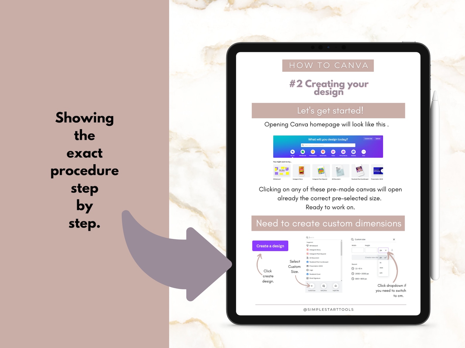 How to Use Canva Beginner BASIC Guide marketing Small Business Canva ...