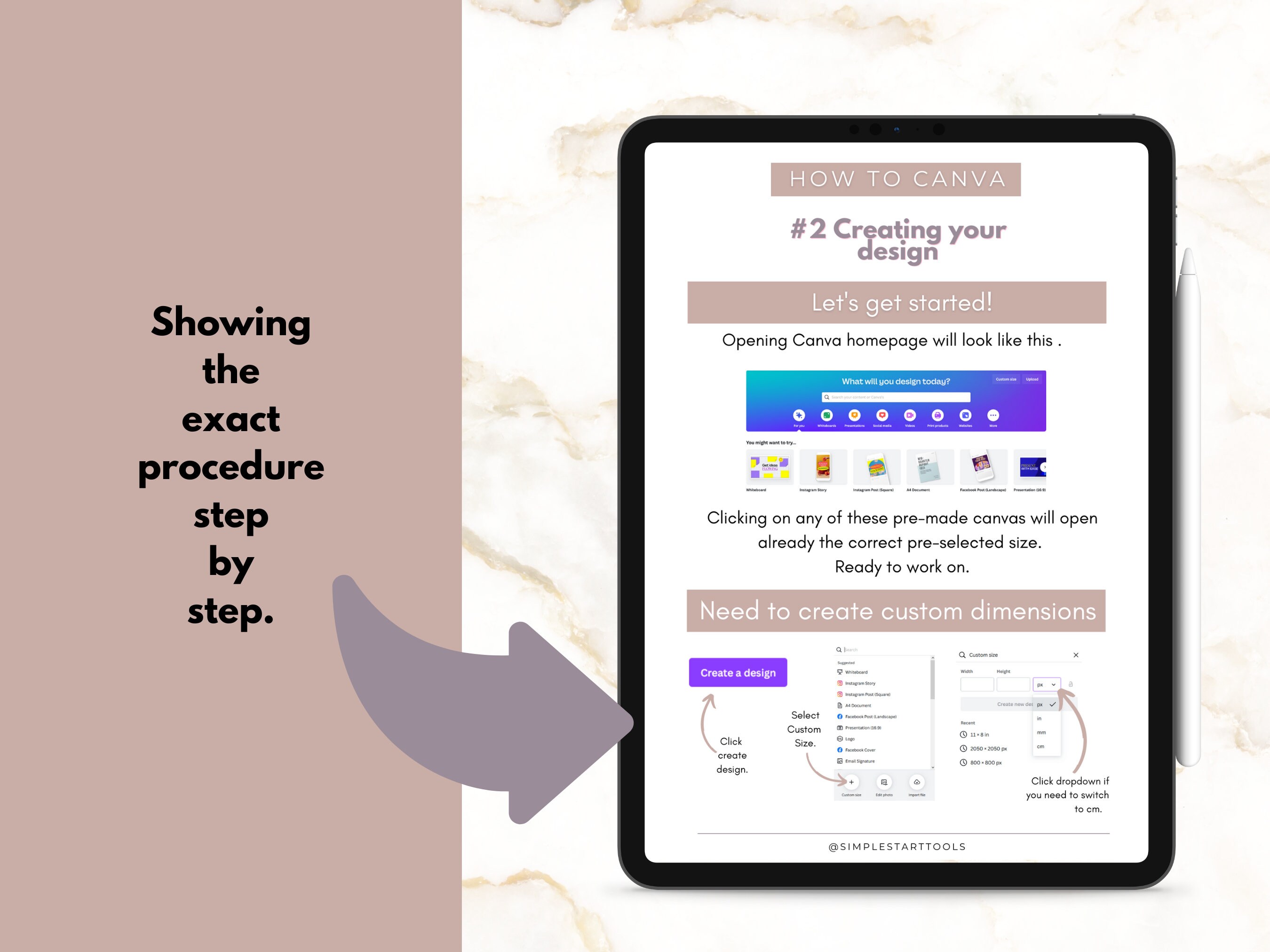 How to Use Canva Beginner BASIC Guide marketing Small Business Canva ...