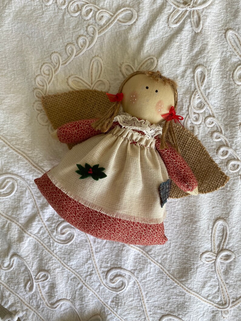 Rustic Angel Quilt Doll - Etsy