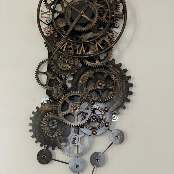 Steampunk Clock - Etsy