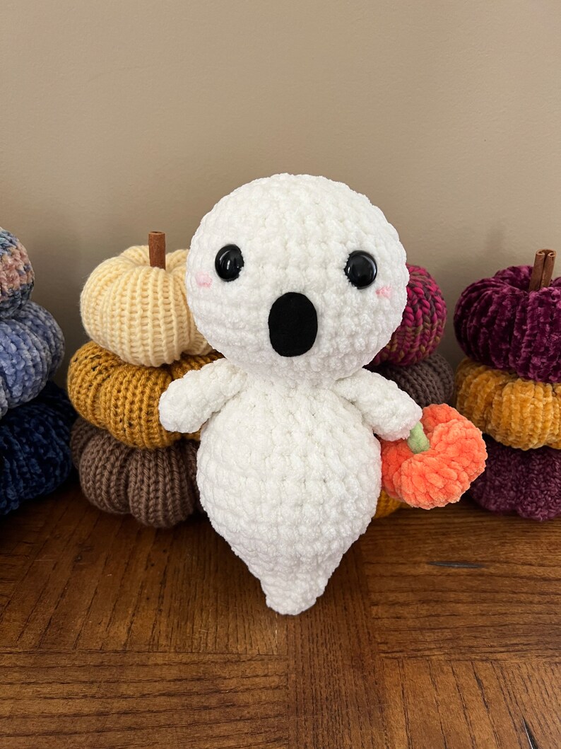 Ghost Plushies Halloween Crochet Plushie Spooky Season Toy - Etsy