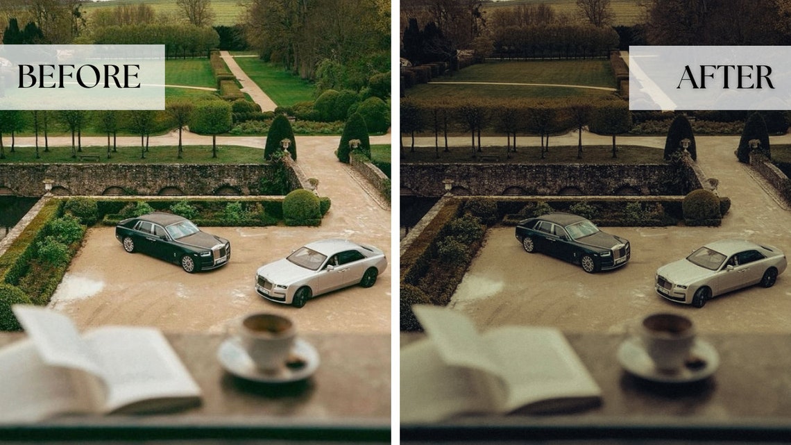 Old Money Aesthetic Lightroom Presets, Luxury Photo Filters (mobile) - Etsy