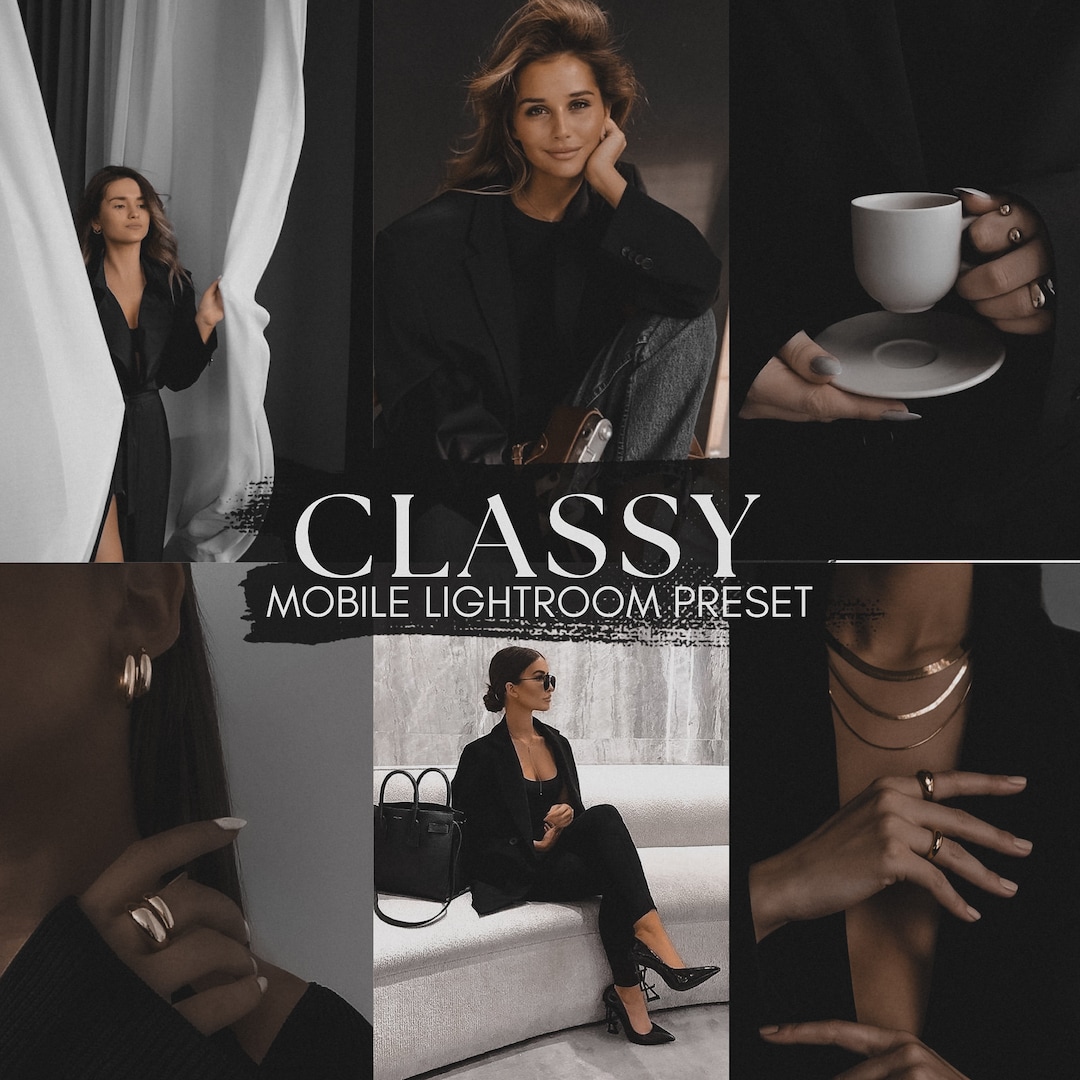 Presets Bundle 10 Classy Lightroom Mobile Presets, Studio Lightroom ...