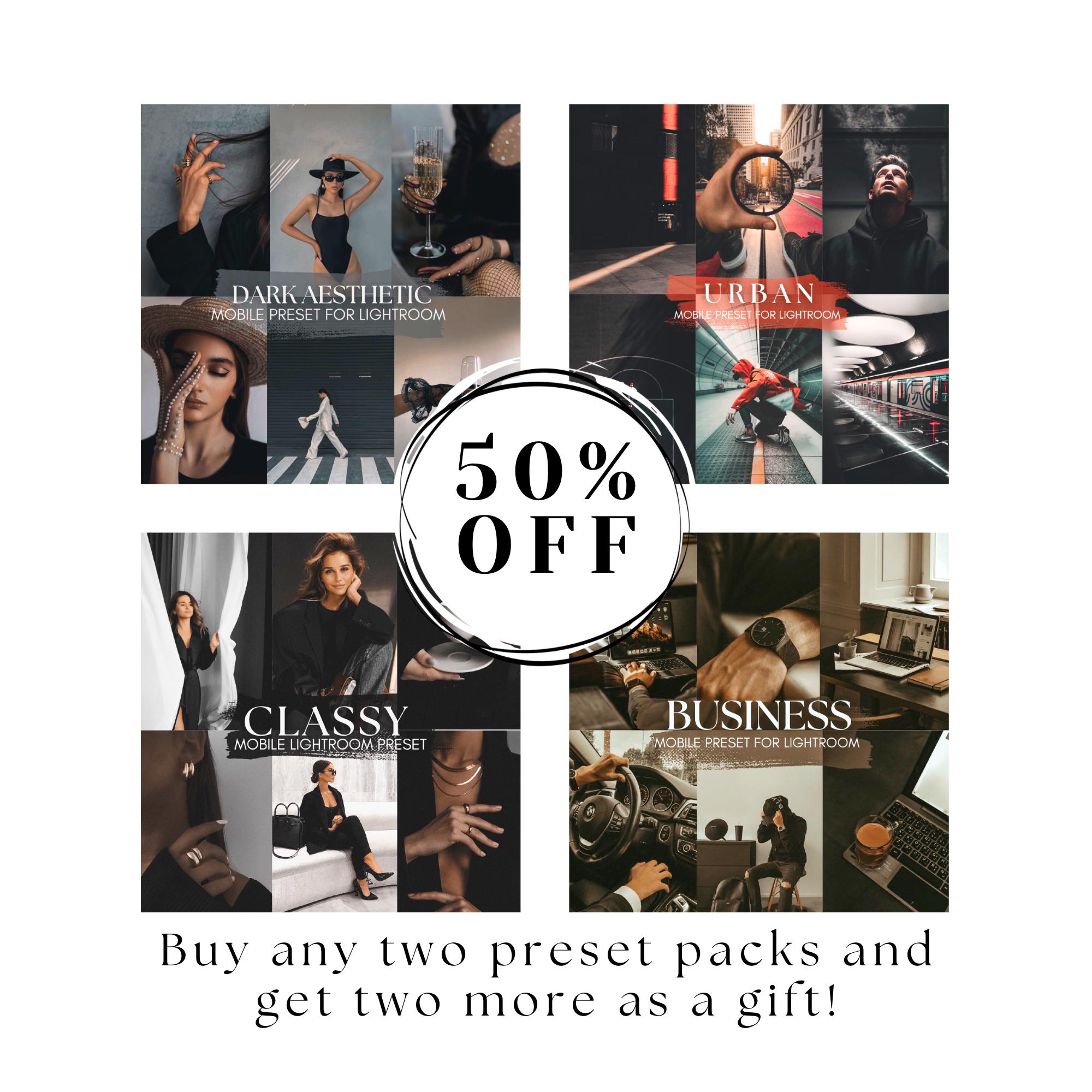 Presets Bundle 10 Classy Lightroom Mobile Presets, Studio Lightroom ...