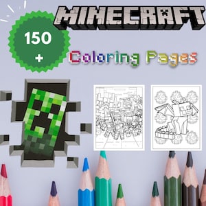 enderman coloring pages