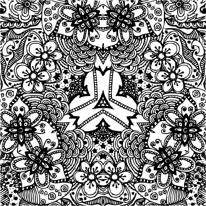 1000 + Mandala Coloring Pages - Full Volume 1 - Etsy