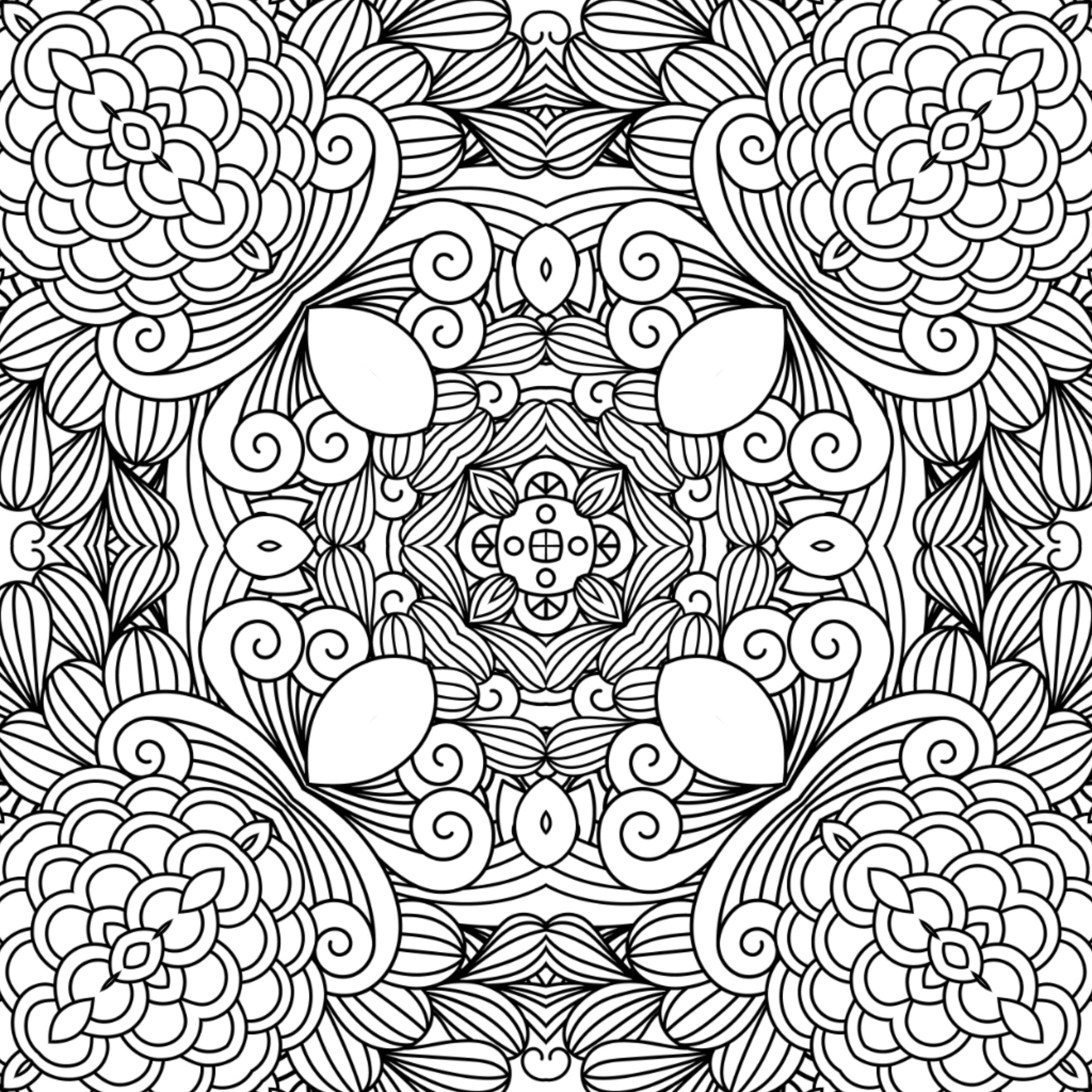 1000 + Mandala Coloring Pages - Full Volume 1 - Etsy