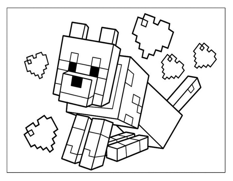 150 Coloring Pages of Minecraft Characters and Scenes Kids Party Kids ...