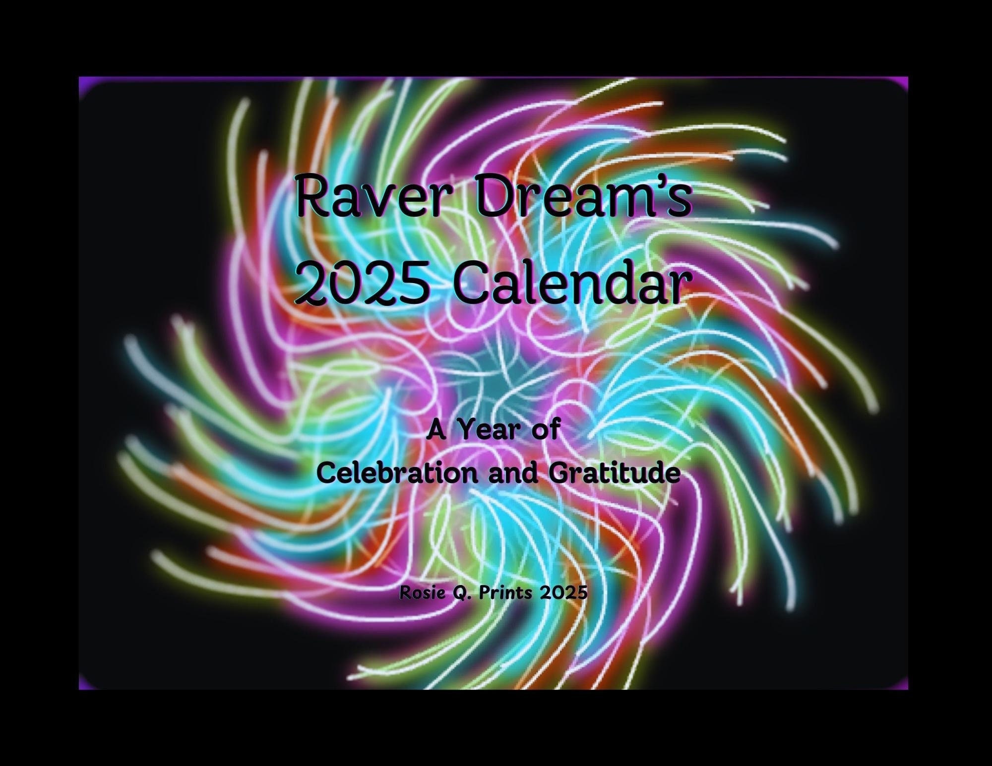 2025 Printable 12 Month Calendar, Downloadable Pdf Calendar ...