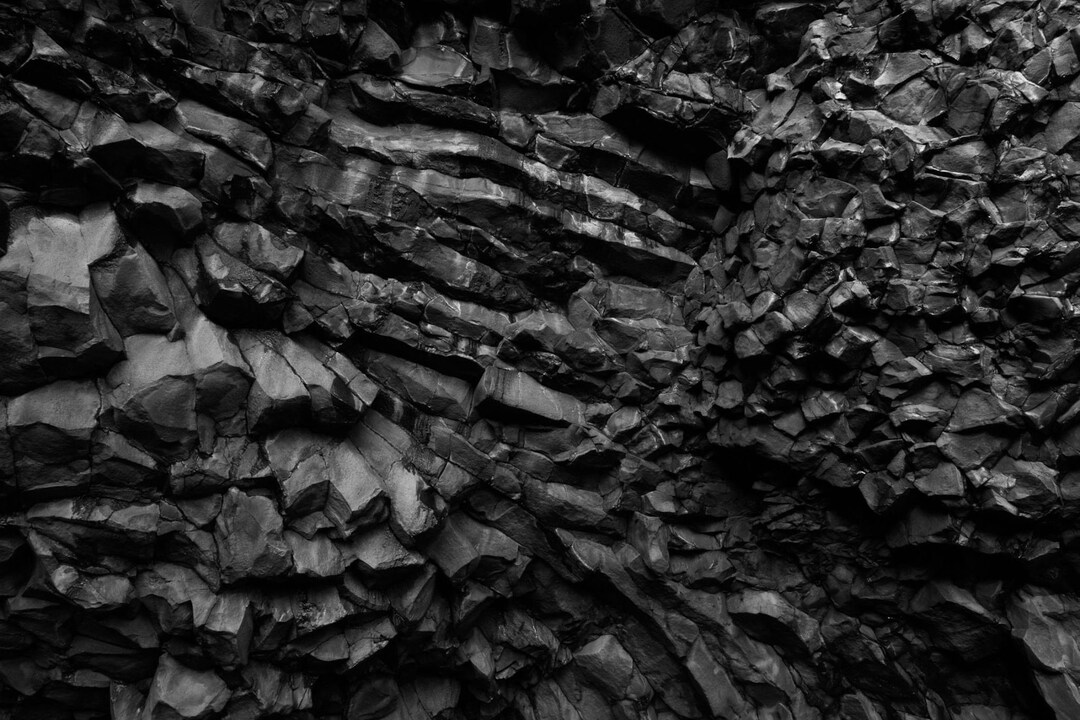 Icelandic Cave Texture Fine Art Gallery Print Museum Quality Printing ...