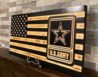 Wooden Army Flag - Etsy