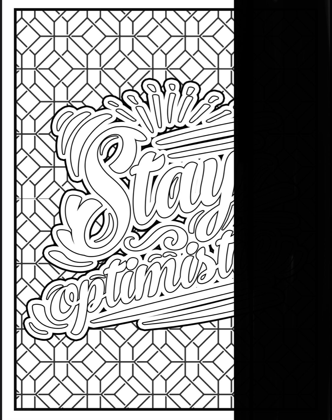 50 Motivational Coloring Pages Pack 3 - Etsy