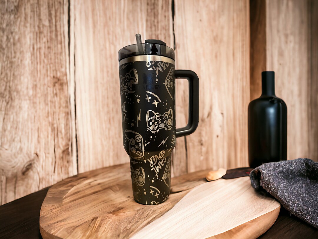 Gamer Engraved Stanley 40oz Tumbler – Personalized Gaming Gift - Etsy