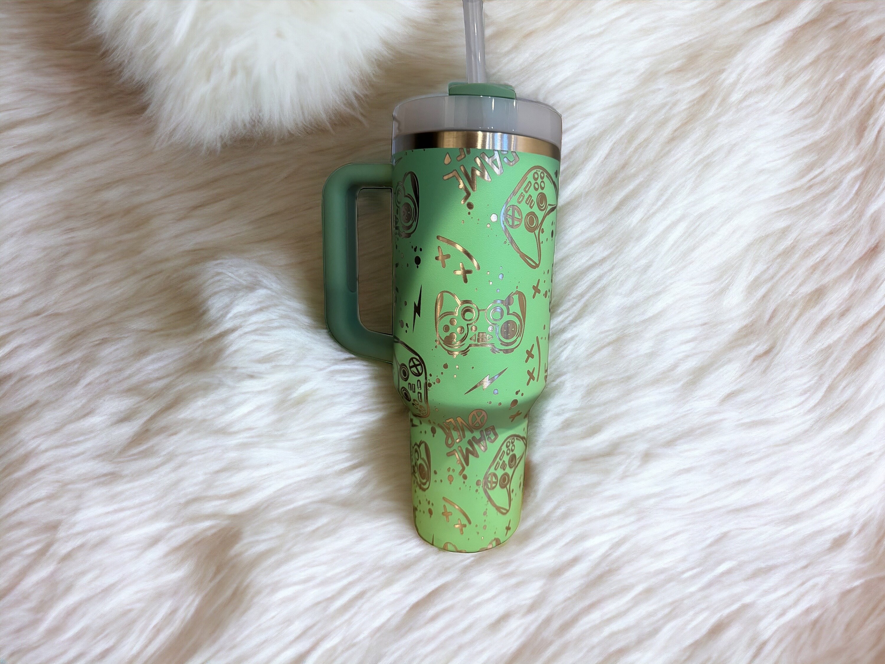 Gamer Engraved Stanley 40oz Tumbler – Personalized Gaming Gift - Etsy
