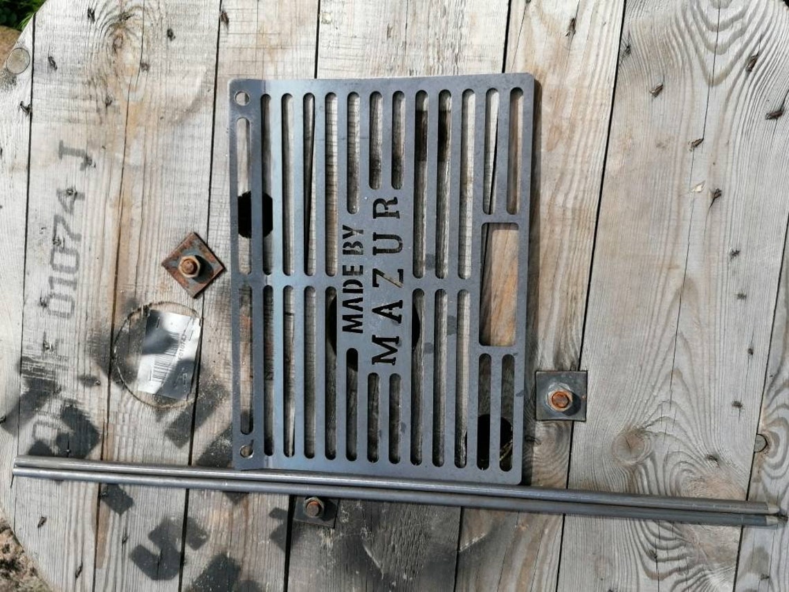 Metal Campfire Cooking Grill Bushcraft Survival Fire Pit | Etsy