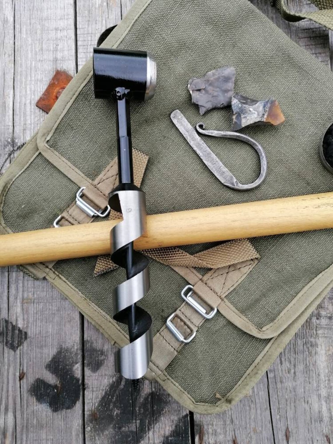 Pioneer Trapper Kit Bushcraft Survival Ax Vintage Retro - Etsy