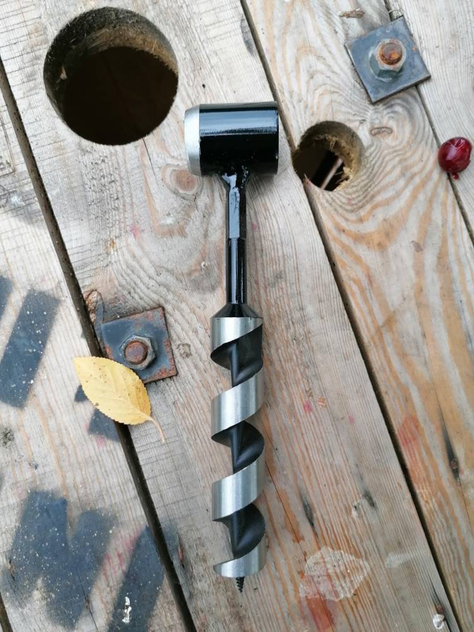 Scotch Eye Eyed Auger Settlers Bushcraft Gear Wrench Tool Survival Wood ...