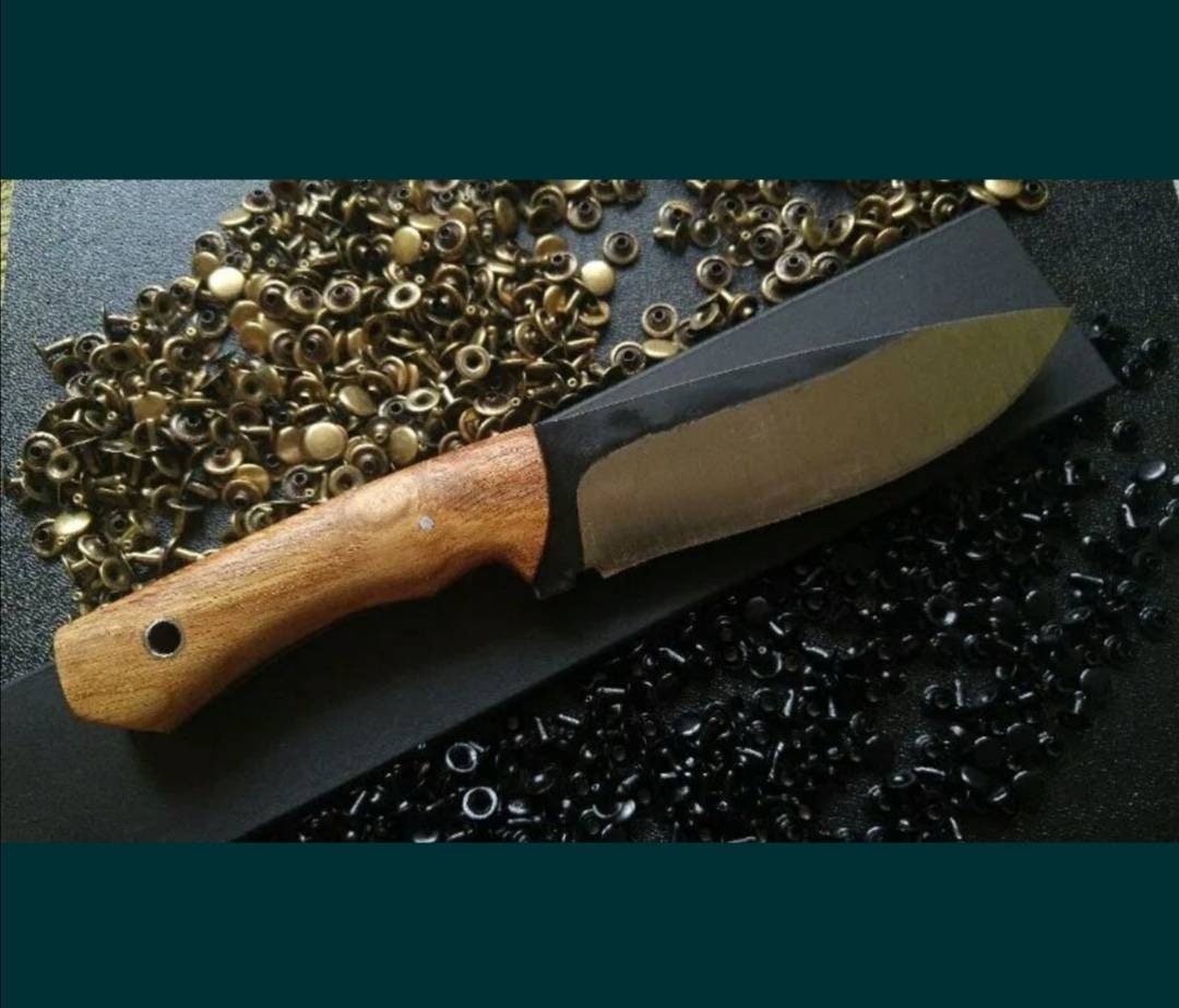 Knife Hand Made Forged Bushcraft Survival Outdoor - Etsy