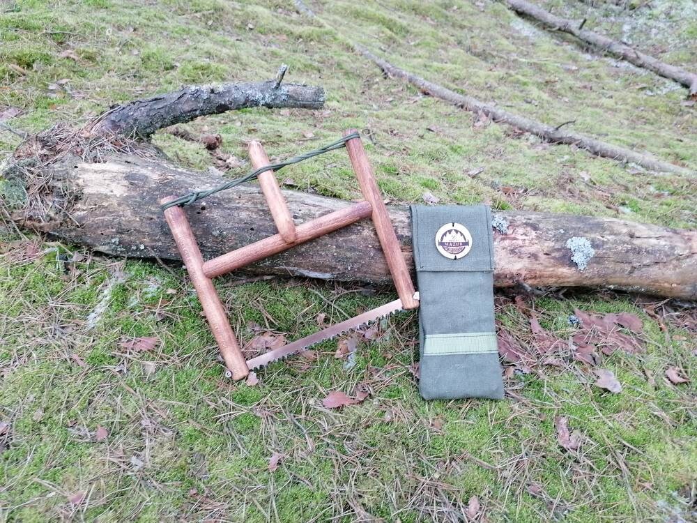 Folding Bow Buck Saw Bushcraft Survival Outdoor Scotch Eyed Auger - Etsy
