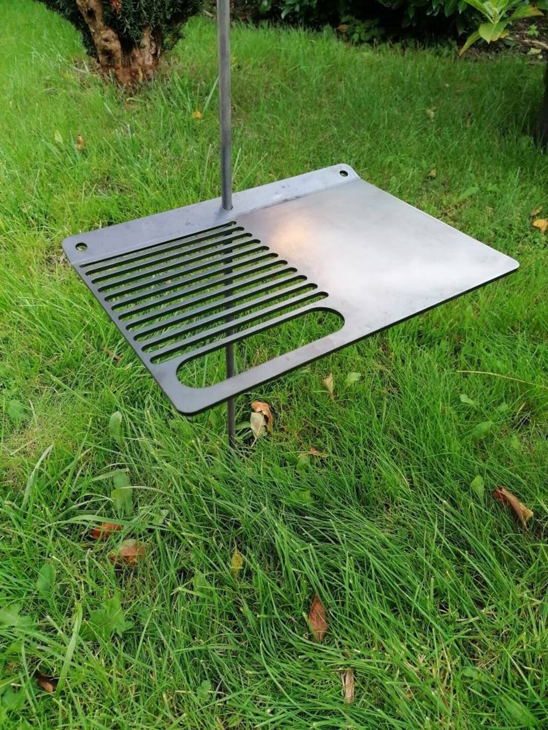 Metal Campfire Bushcraft Survival Fire Pit Outdoor Argentine Grill ...