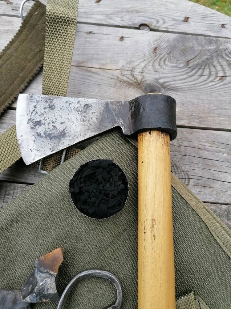 Pioneer Trapper Kit Bushcraft Survival Ax Vintage Retro - Etsy