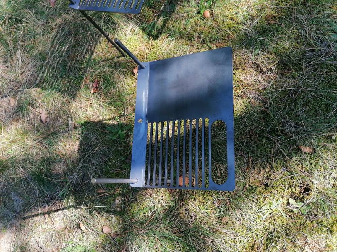 Metal Campfire Bushcraft Survival Fire Pit Outdoor Argentine - Etsy UK