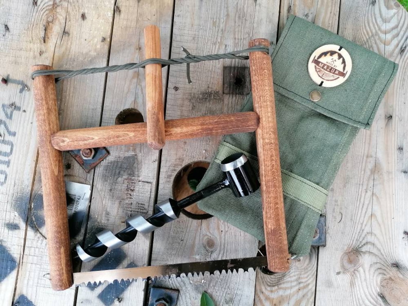 Folding Bow Buck Saw Bushcraft Survival Outdoor Scotch Eyed - Etsy