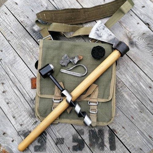 Pioneer Trapper Kit Bushcraft Survival Ax Vintage Retro - Etsy