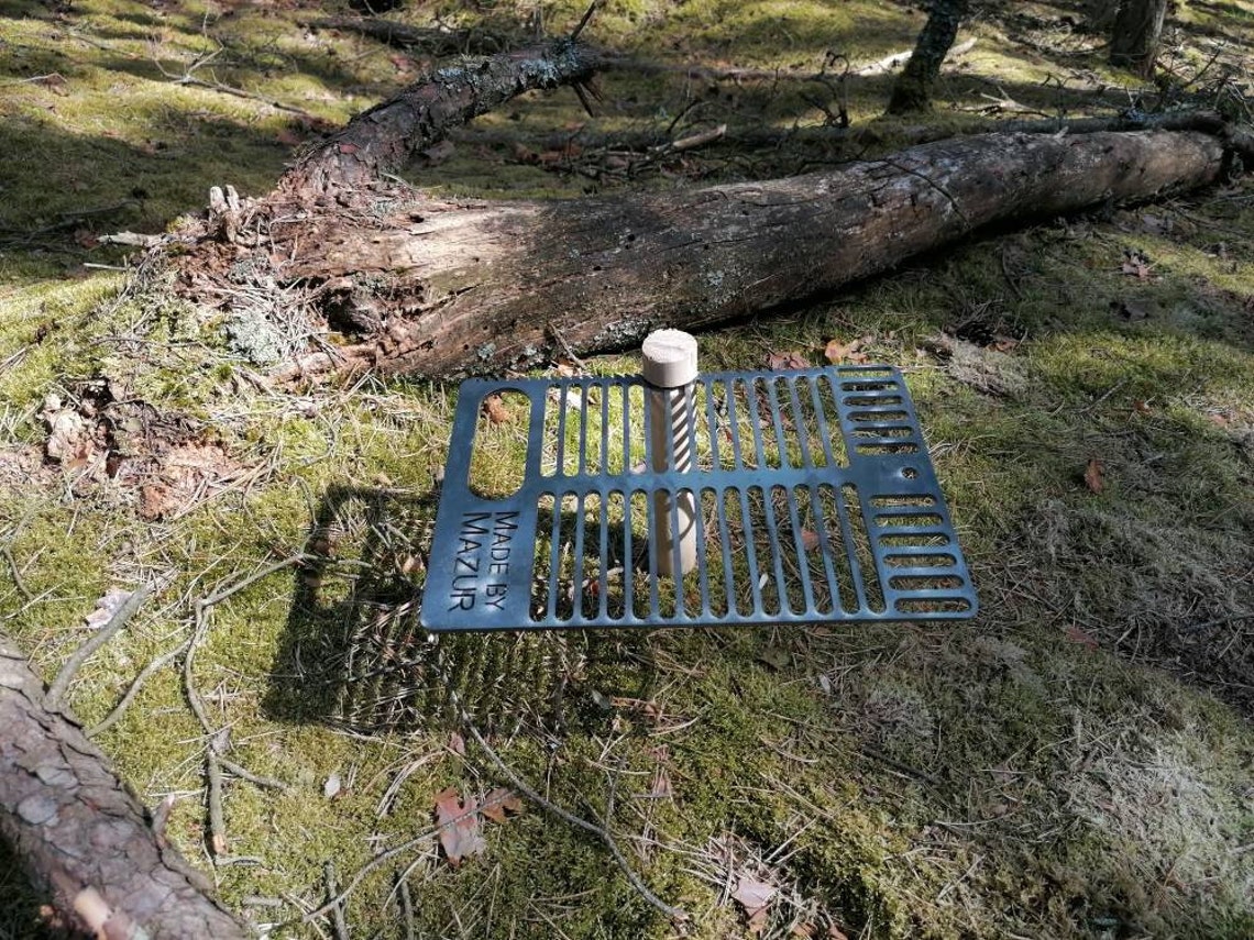 Metal Campfire Cooking Grill Bushcraft Survival Fire Pit - Etsy