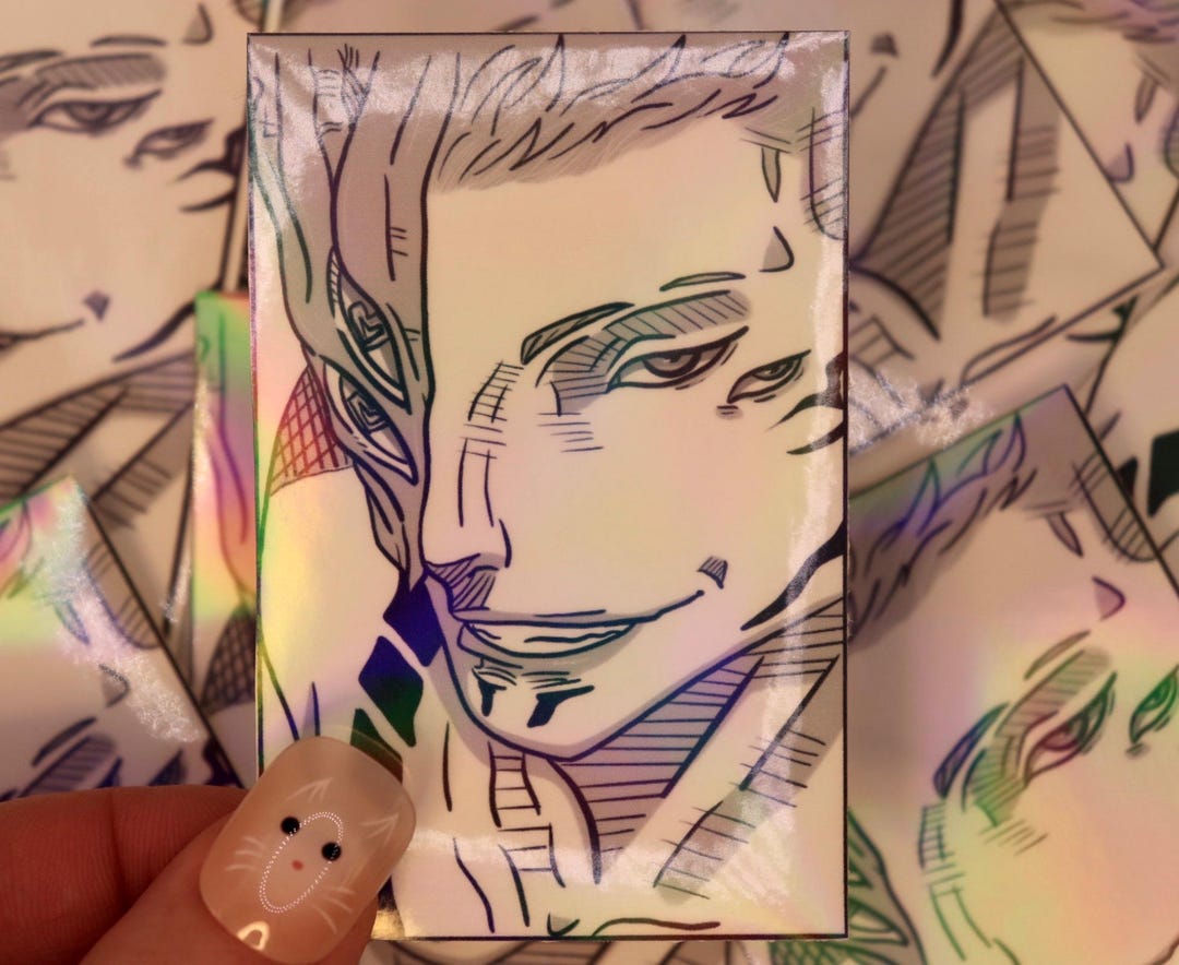 Jujutsu Anime JJK Heart-eyes King of Curses Manga Panel Redraw ...