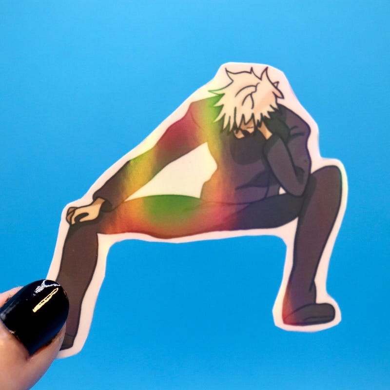 Gojo Satoru Manga Panels - Etsy