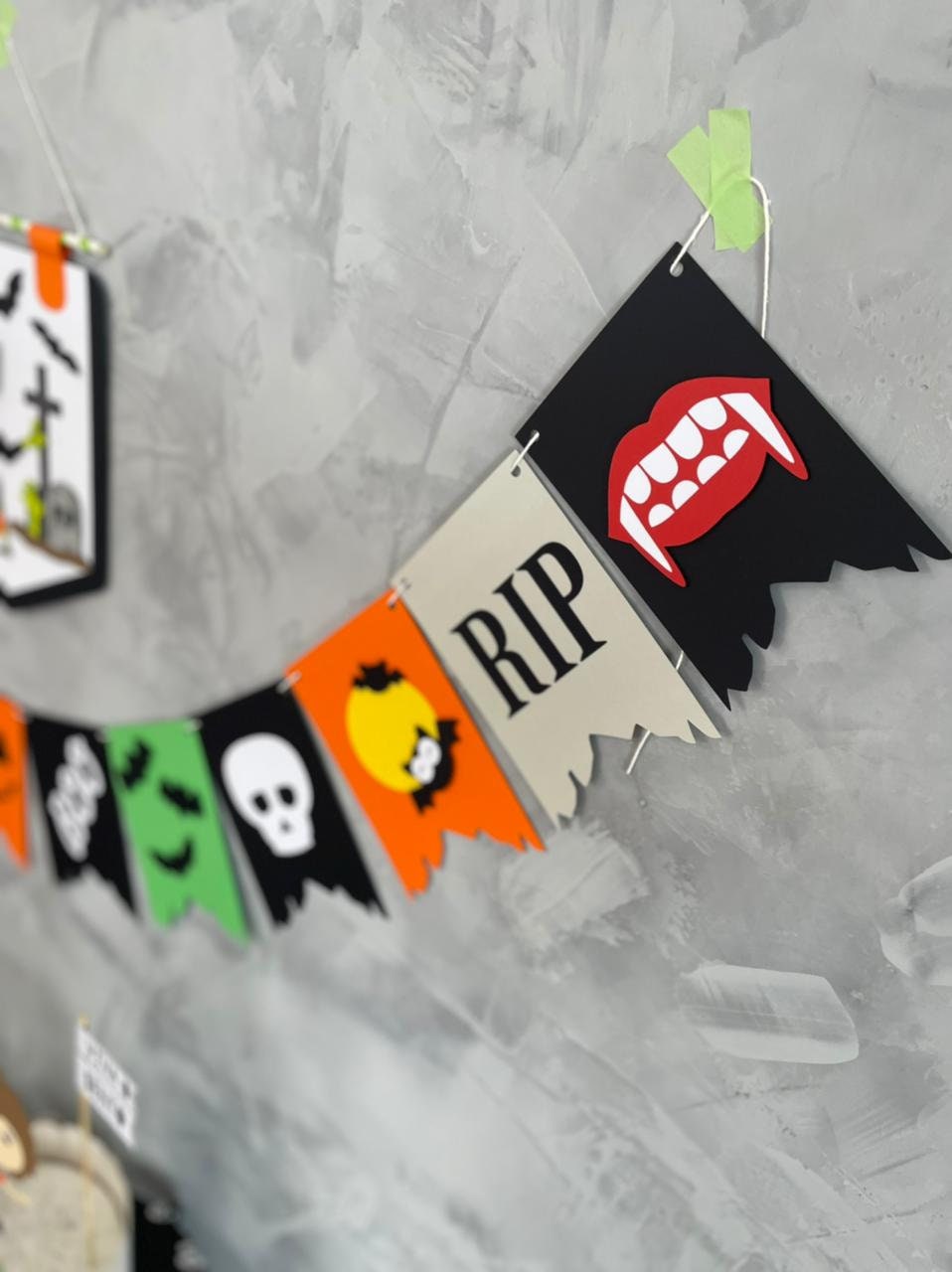 Spooky Halloween Birthday Party Kit, Halloween Birthday Party Decor ...