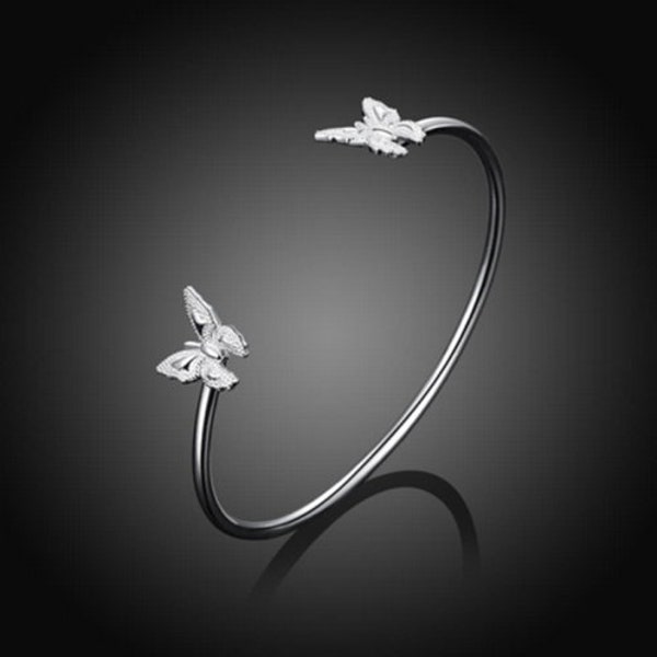 Butterfly Bangle - Etsy