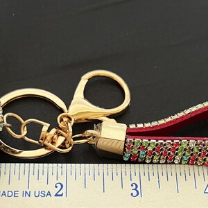 Rhinestone Ball Keychain Bling Keychain Christmas Gift - Etsy