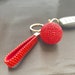 Rhinestone Ball Keychain Bling Keychain Christmas Gift - Etsy