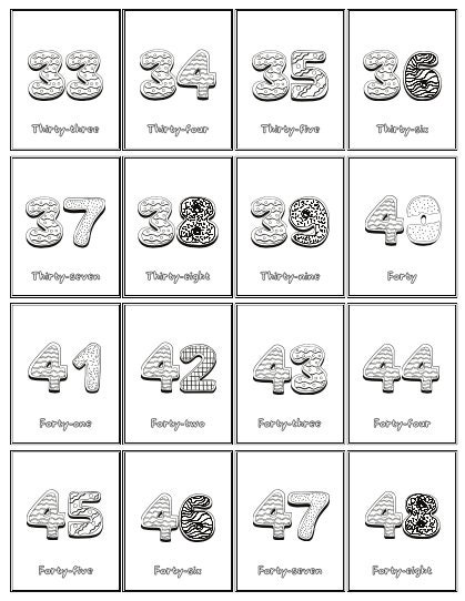 Coloring Pages, Numbers, Party Games, Homeschool Printable - Etsy