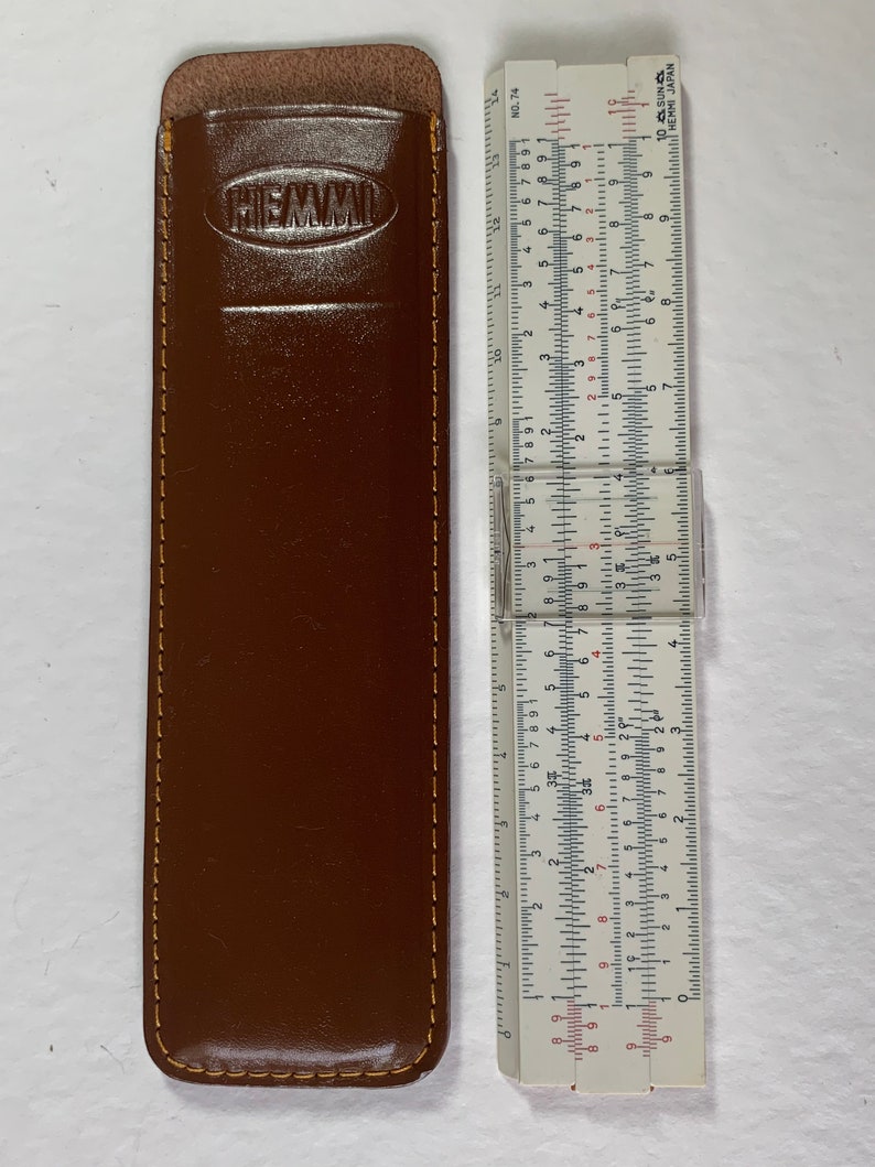 Vintage Sun Hemmi 74 Pocket Slide Rule. Japan 1960s - Etsy