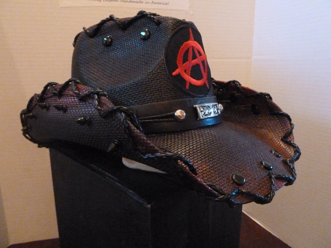 Anarchy Hat Rocker Hat Heavy Metal Rock Band Punk Band - Etsy