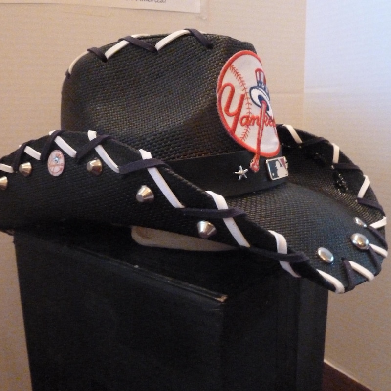 New York Yankees Cowboy Hats - Etsy