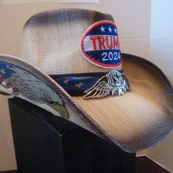 Donald Trump With Cowboy Hat - Etsy UK