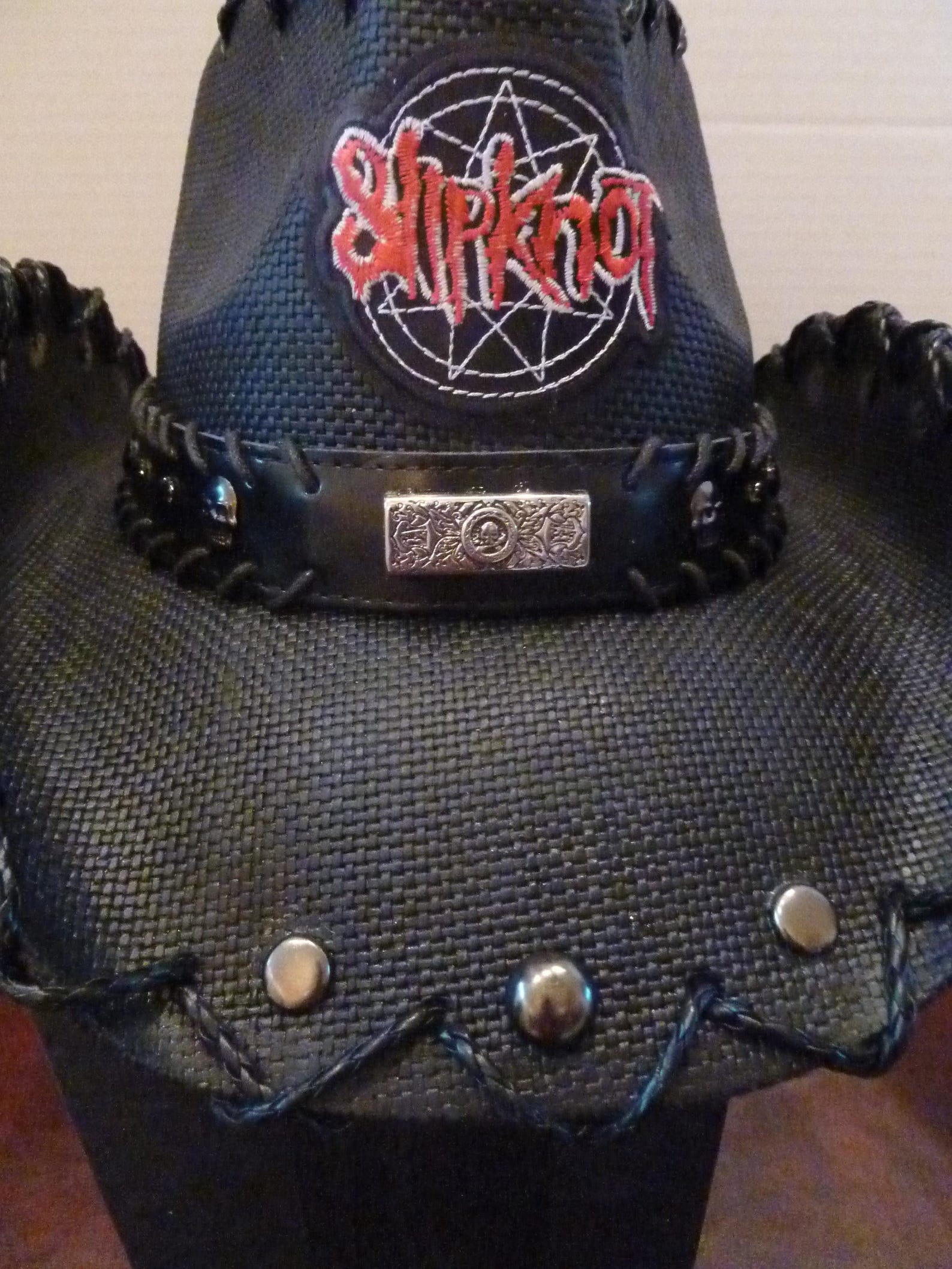 Slipknot, Hat, Custom, Shirt, Cowboy, Straw, Black, Poster, Western ...