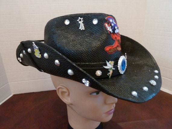 Disney Walt Disney Hat Mickey Mouse Minnie Mouse Cowboy | Etsy