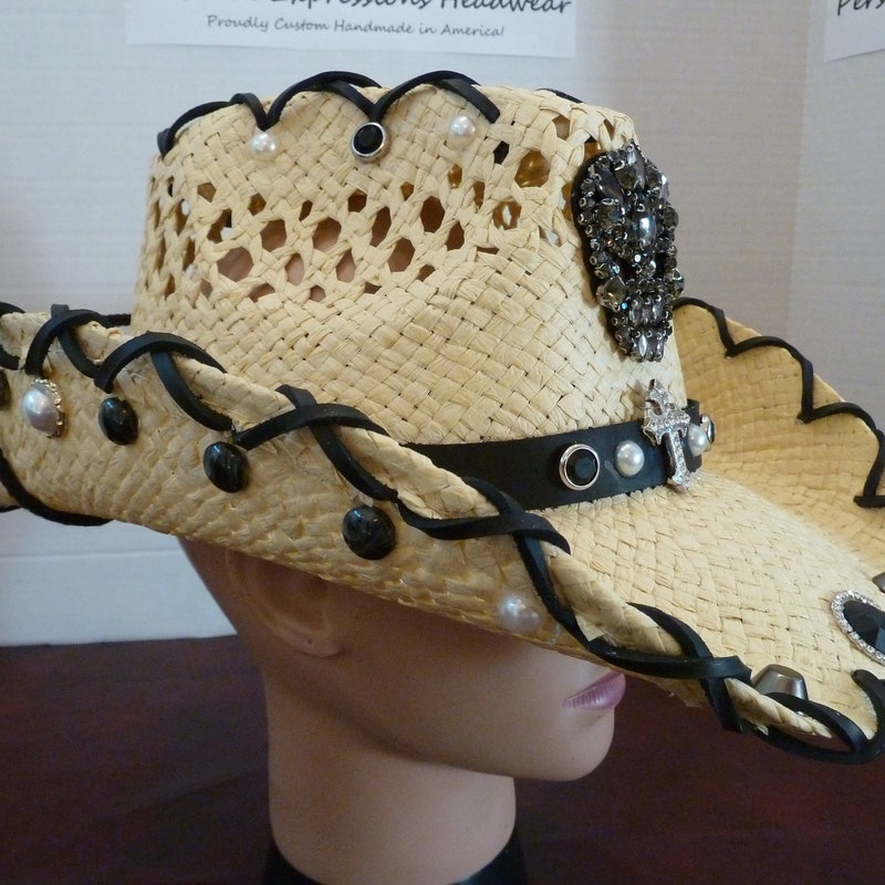Rhinestone Cowboy Hat - Etsy