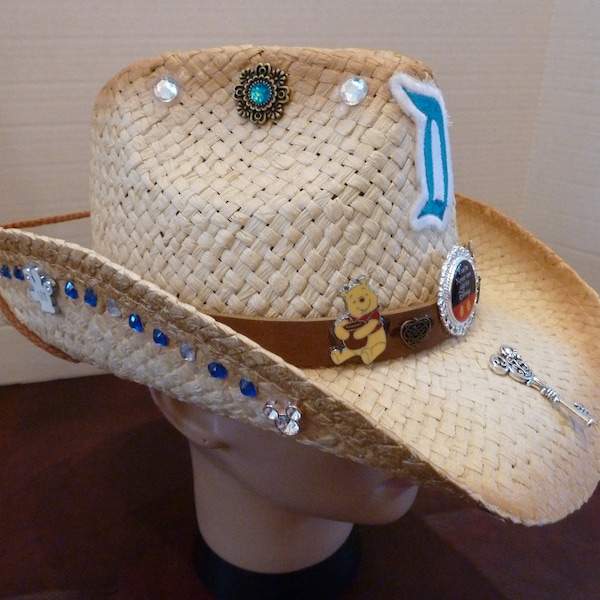 Rhinestone Cowboy Hat - Etsy