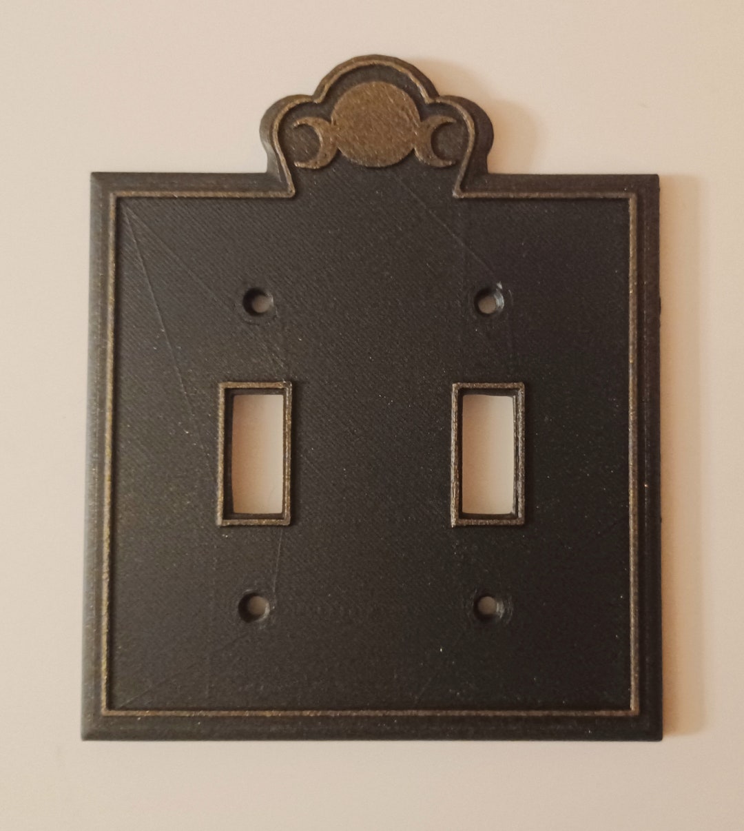 Triple Moon DUAL Switch Cover - Etsy