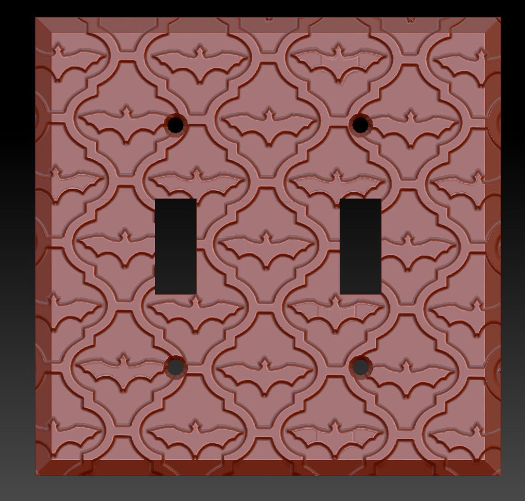 Bats DUAL Switch Cover - Etsy