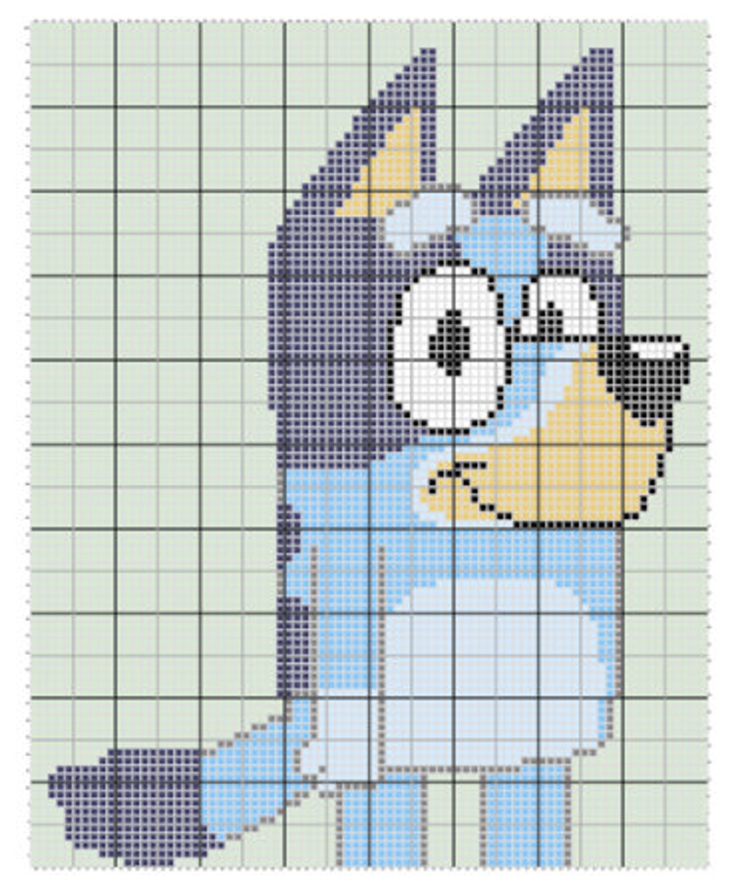 Pdf File of C2c Graph as Well as the Written Instructions - Etsy