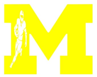 Michigan Logo Svg | Etsy