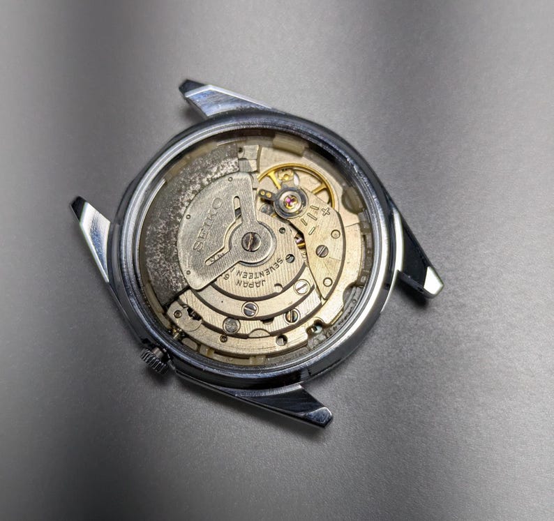 Rare Vintage Seiko 5 Automatic Day Date Movement Number 6309A Japan ...
